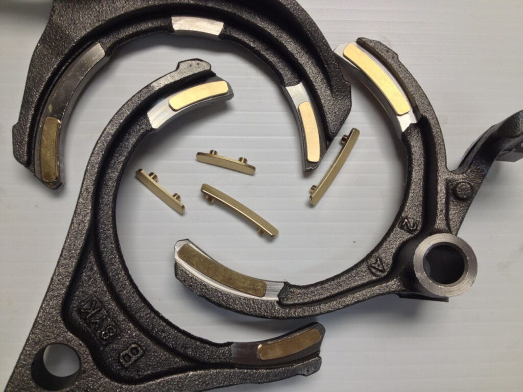 SP63 Brass Shift Fork Pads For MZR-DISI – PD-Tuning